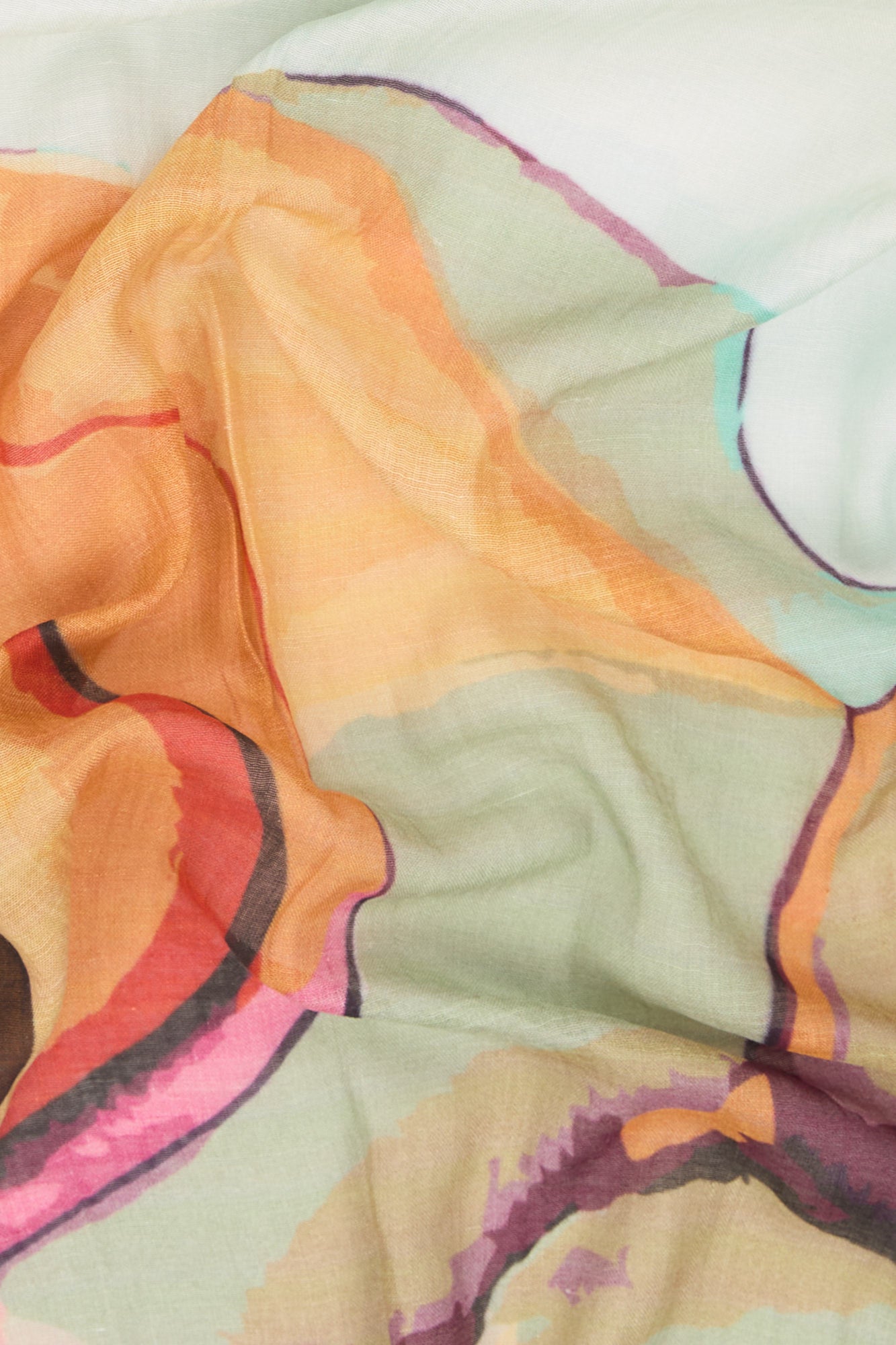 Shop Tarnie Wool Silk Scarf in Multi – Fella Hamilton